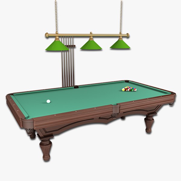 3d pool table 1 model