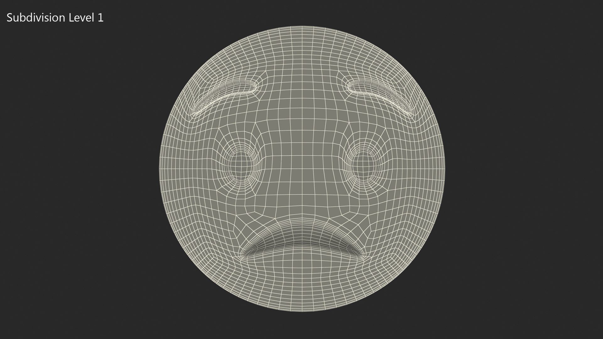 Worried emoji 3D model - TurboSquid 1533130