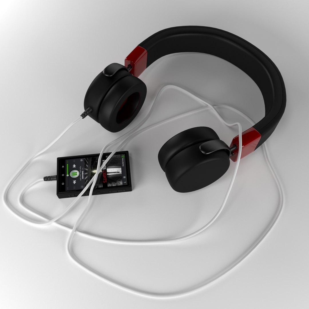 Overhead Headphones 3D Model - TurboSquid 1199114