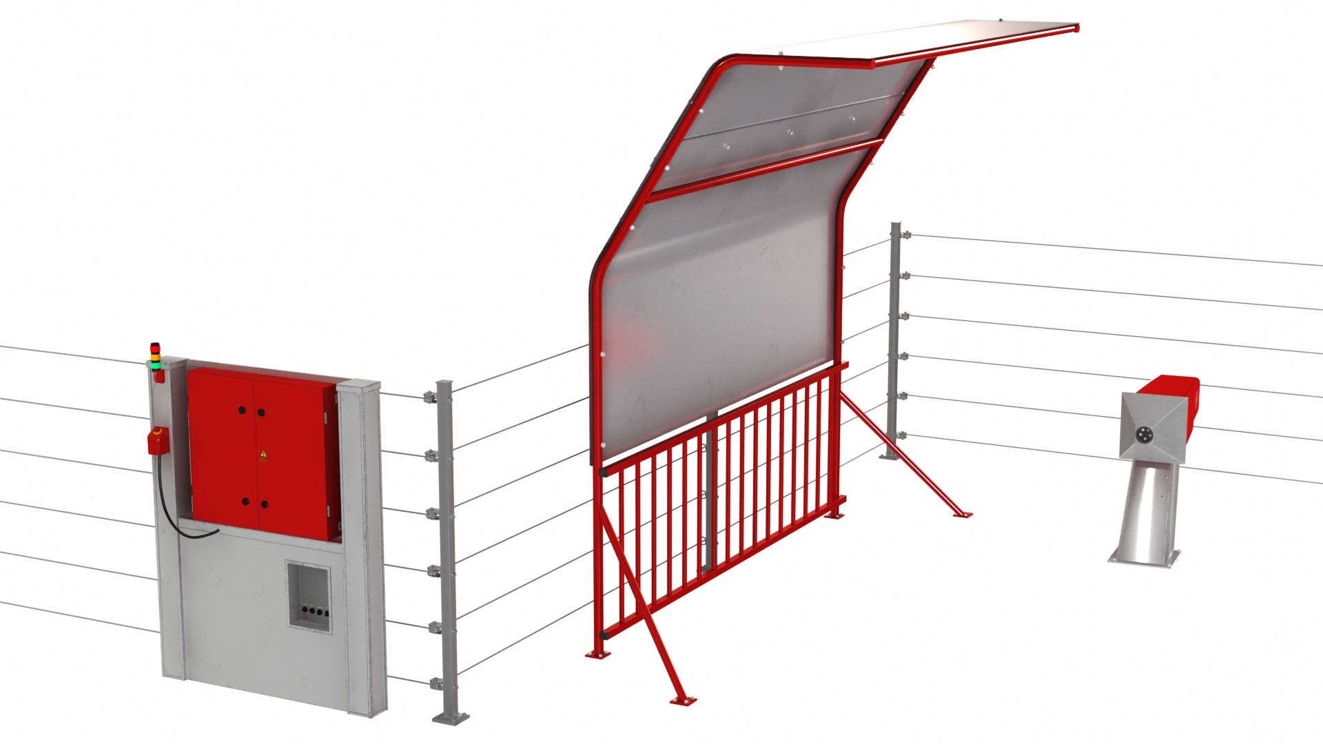 Farm Feeding Machine Charge Station 3D Model - TurboSquid 2019582