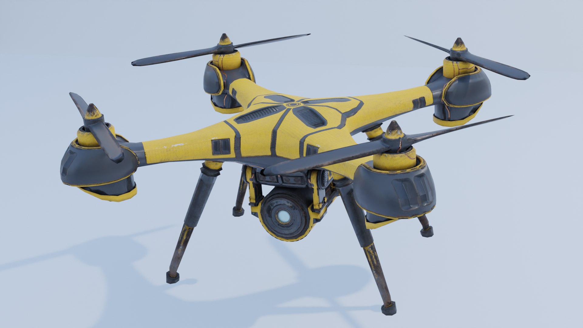Drone Quadcopter 3D - TurboSquid 2171868