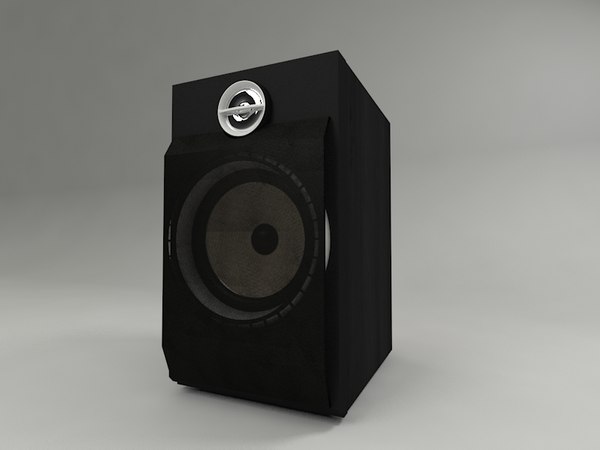 modelo 3d Altavoz - TurboSquid 824022