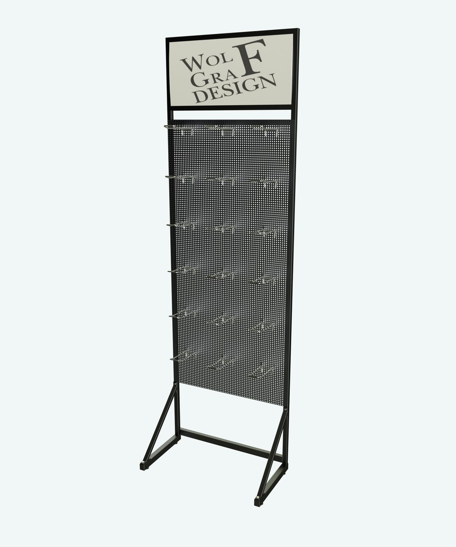 Product Display Units 3d Obj