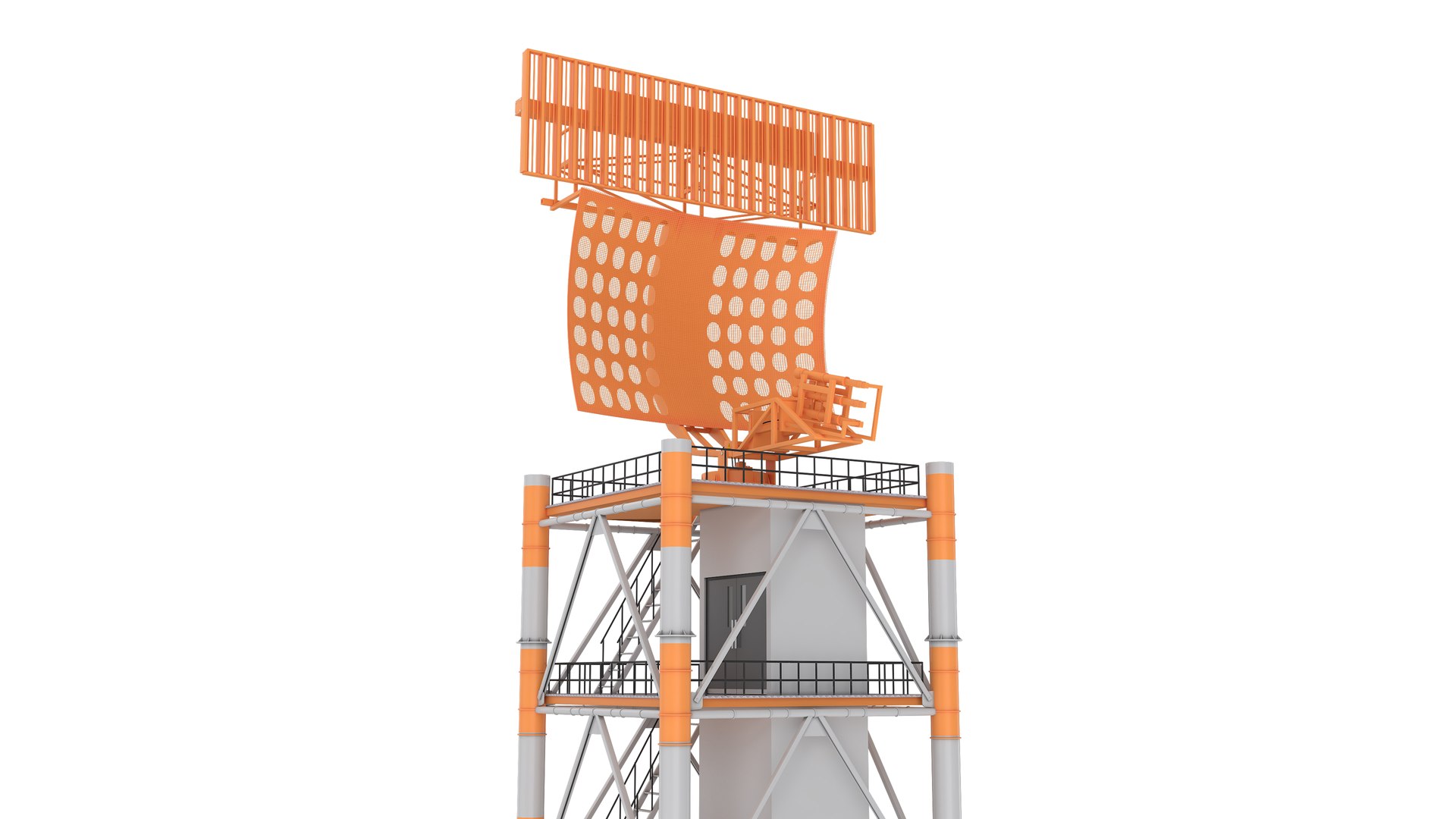 Airport Primary Surveillance Radar Model - TurboSquid 2393217