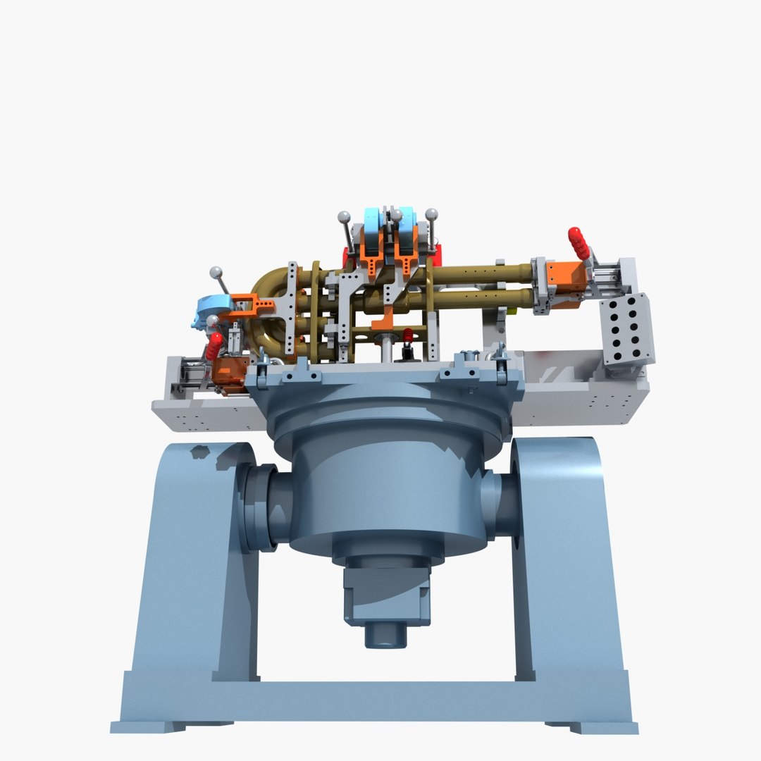 3D Industrial Equipment 46 - Welding Fixture For Automotive Positioner ...