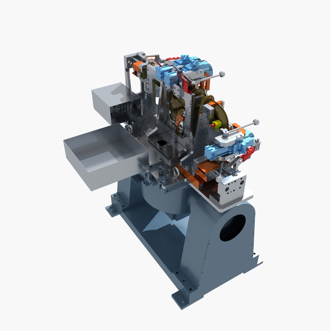 3D Industrial Equipment 46 - Welding Fixture For Automotive Positioner ...