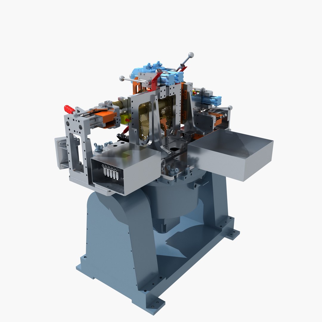 3D Industrial Equipment 46 - Welding Fixture For Automotive Positioner ...