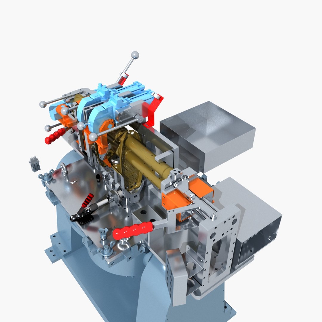 3D Industrial Equipment 46 - Welding Fixture For Automotive Positioner ...