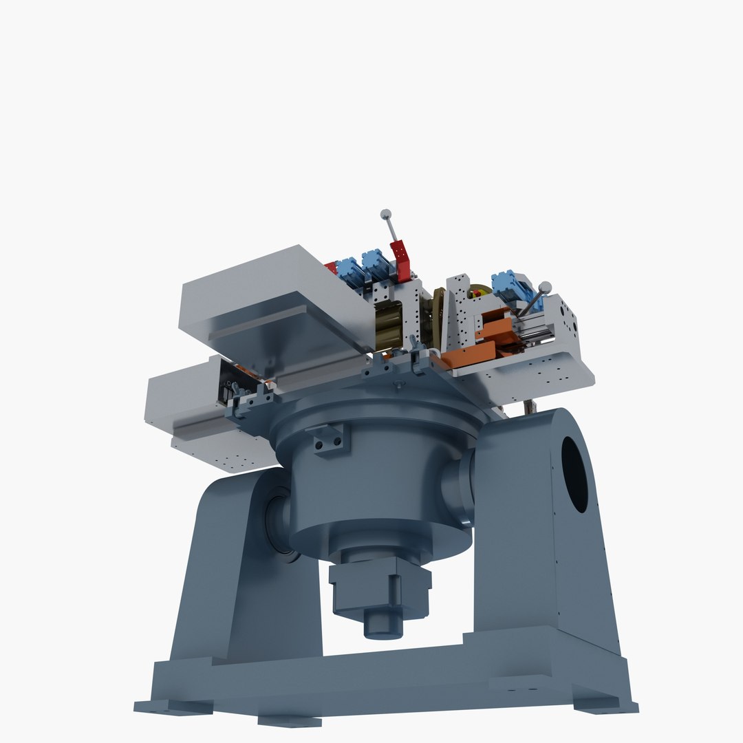 3D Industrial Equipment 46 - Welding Fixture For Automotive Positioner ...