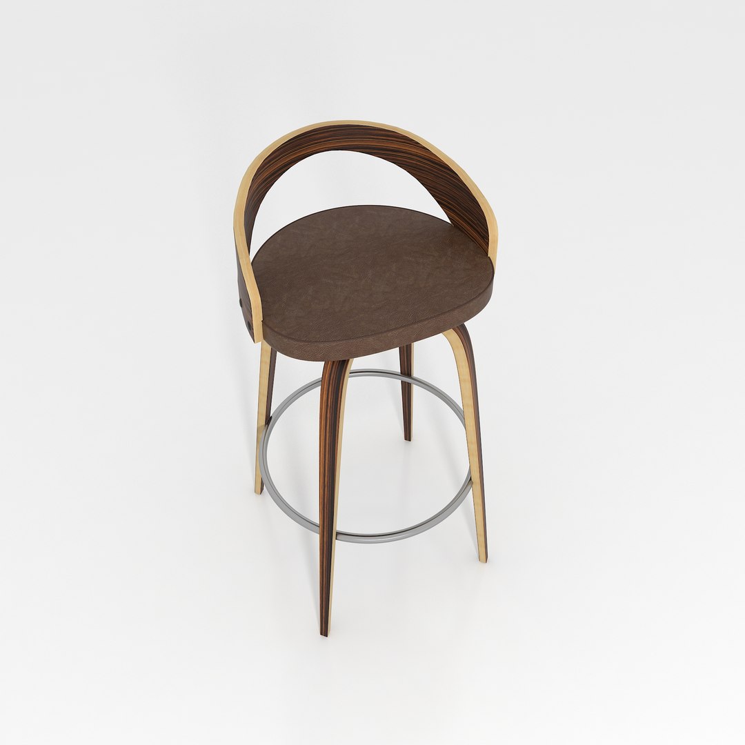 3d Bar Stool Model