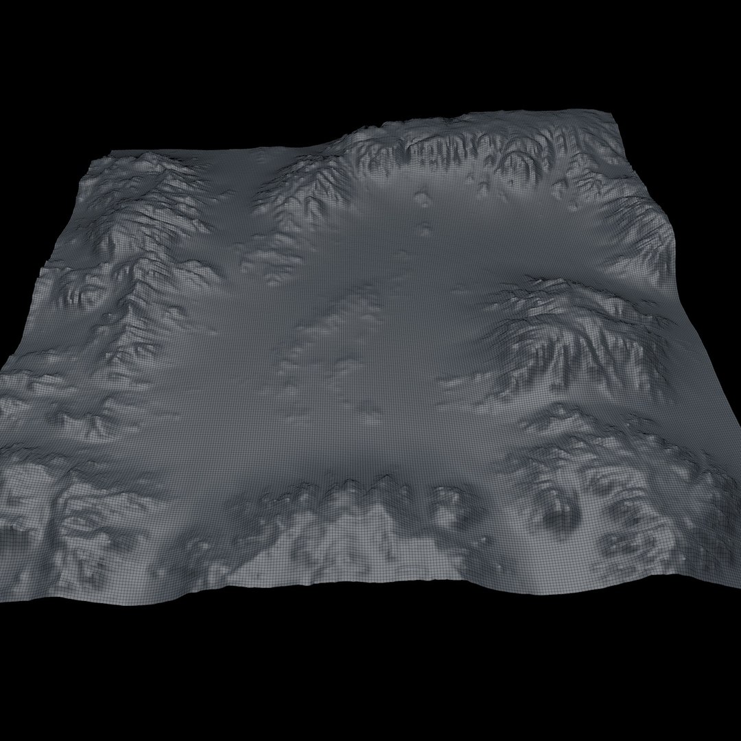 Terrain Maps 3D Model - TurboSquid 1369639