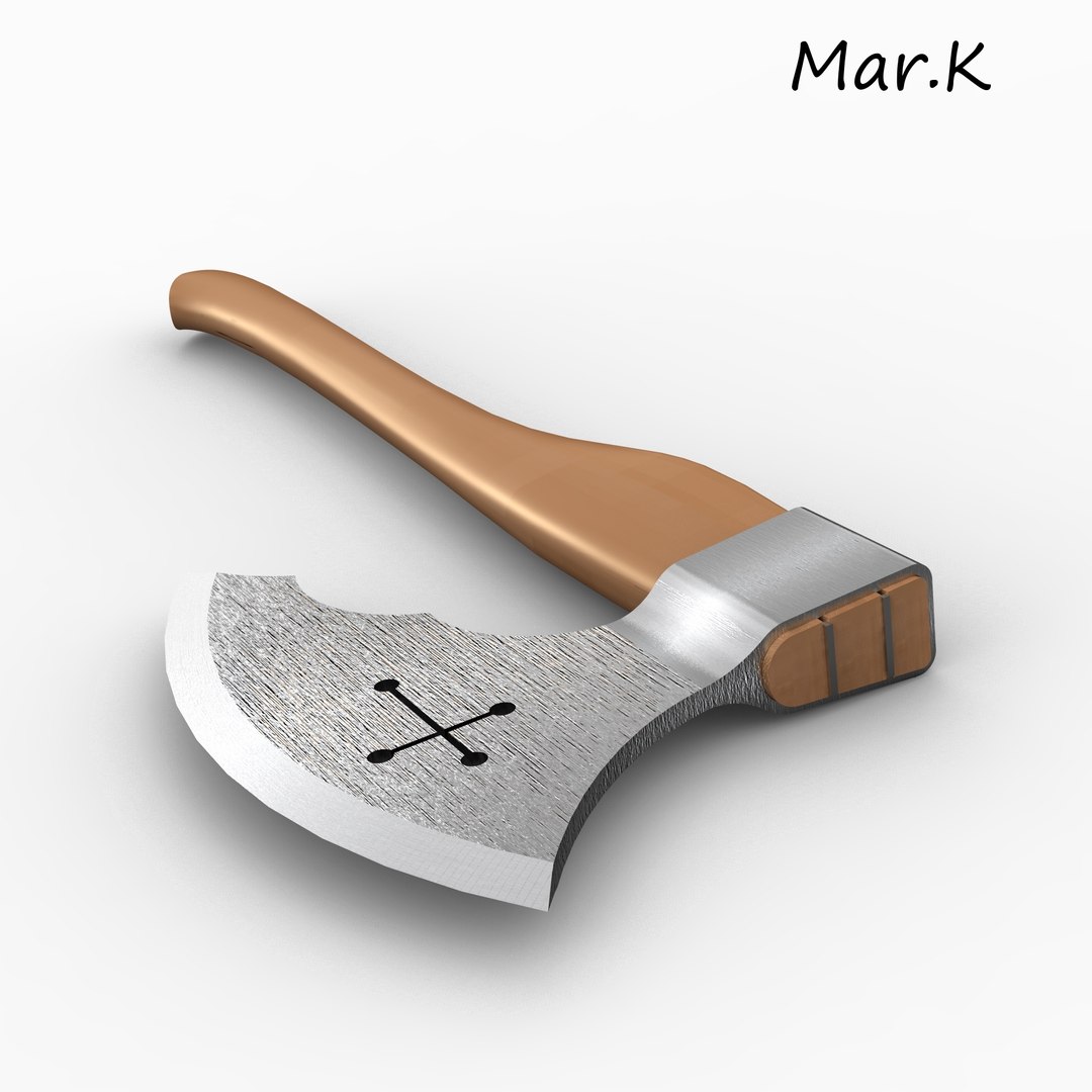 Ax Axe Battle 3d Model
