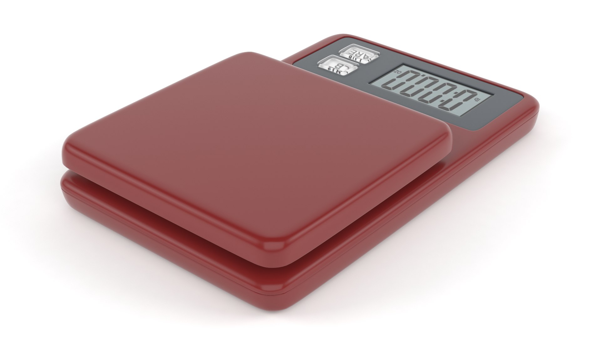 Digital Food Scale 3D Model - TurboSquid 2097382