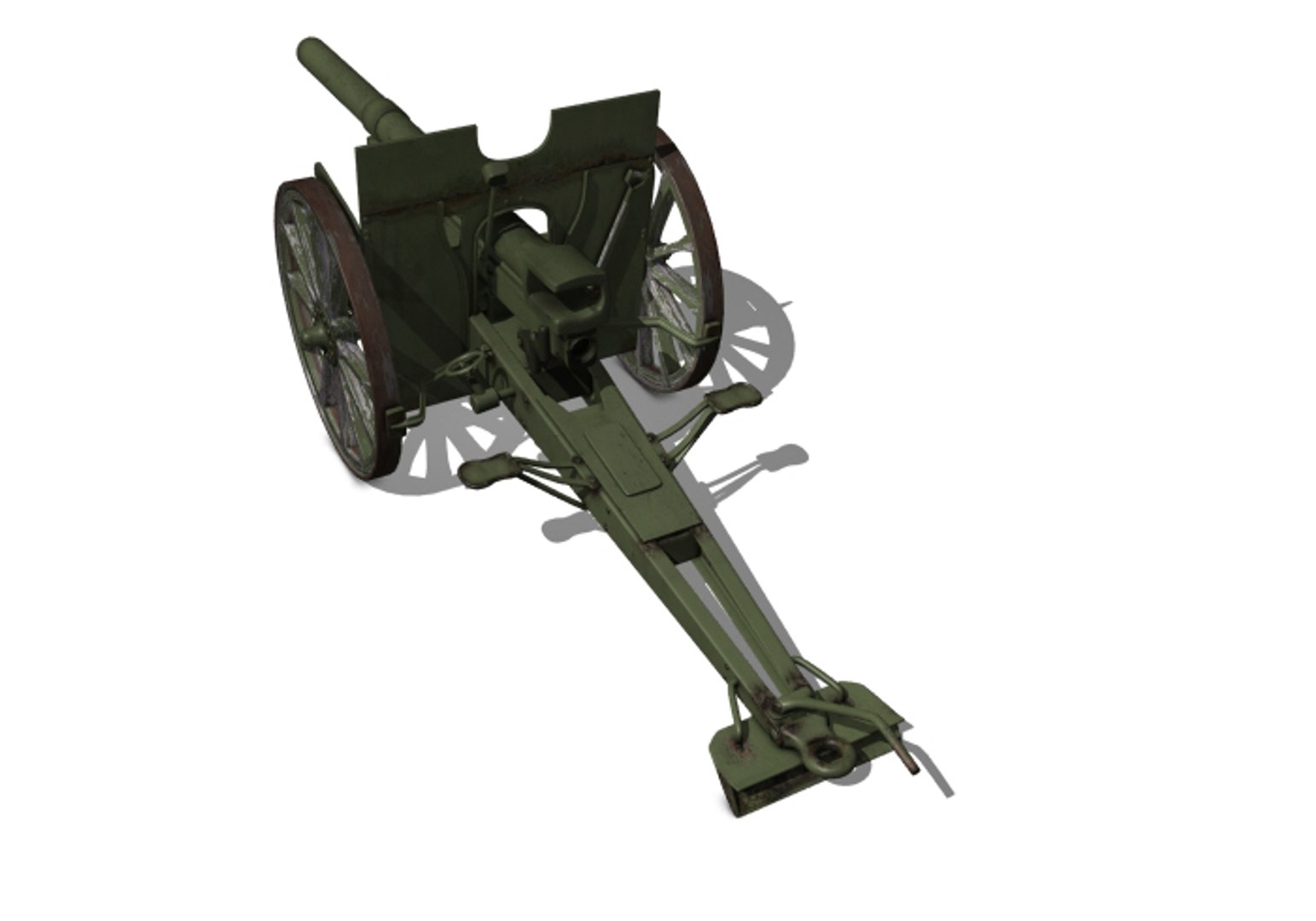 3D 7 Fk 96 Gun - TurboSquid 1346027