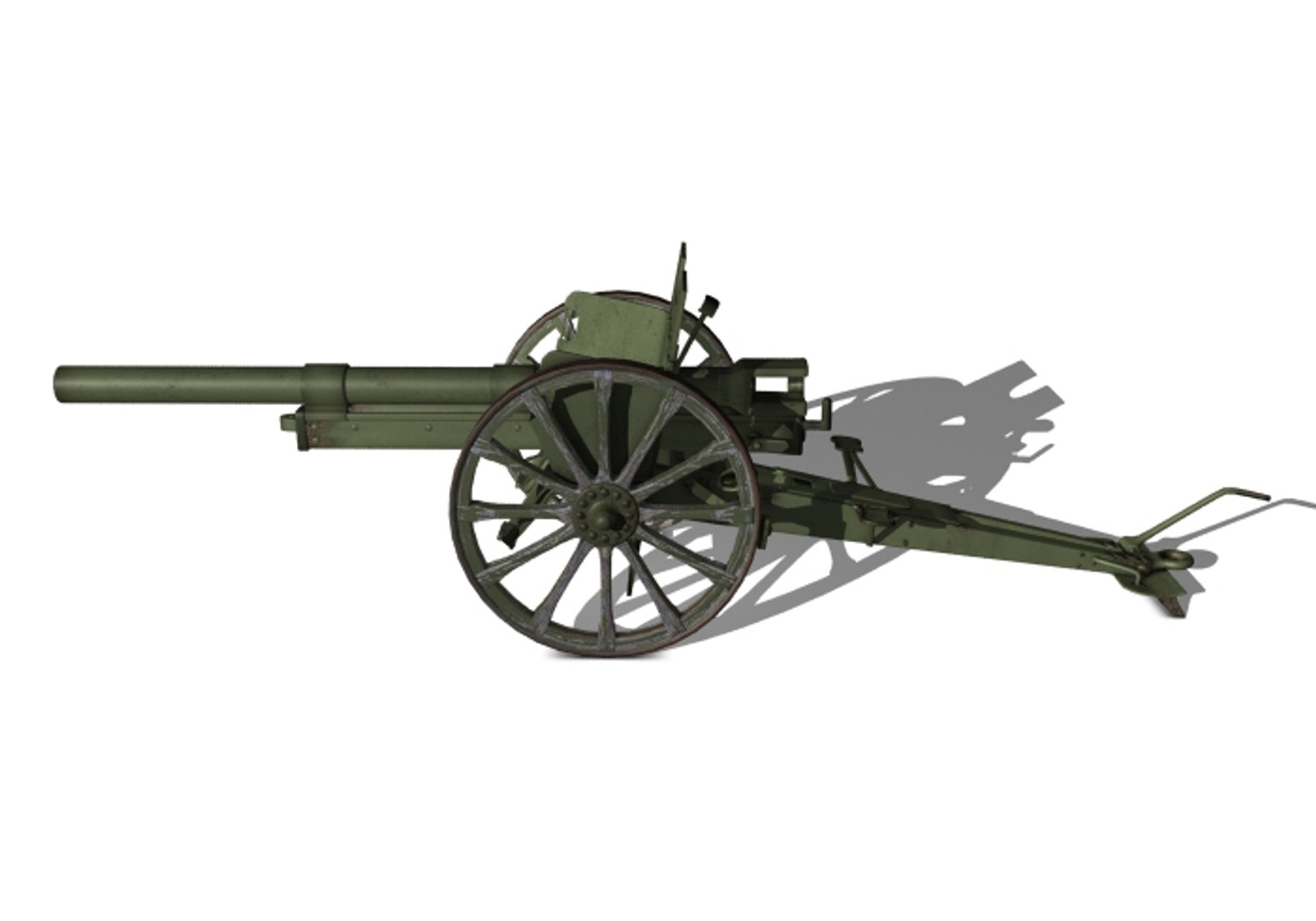 3D 7 Fk 96 Gun - TurboSquid 1346027
