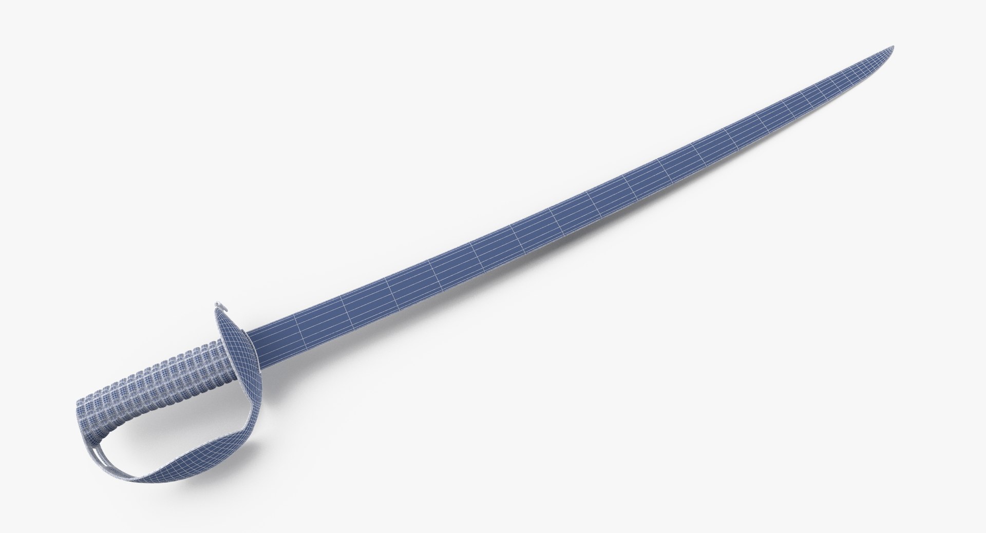 3D Pirate Cutlass - TurboSquid 1180348