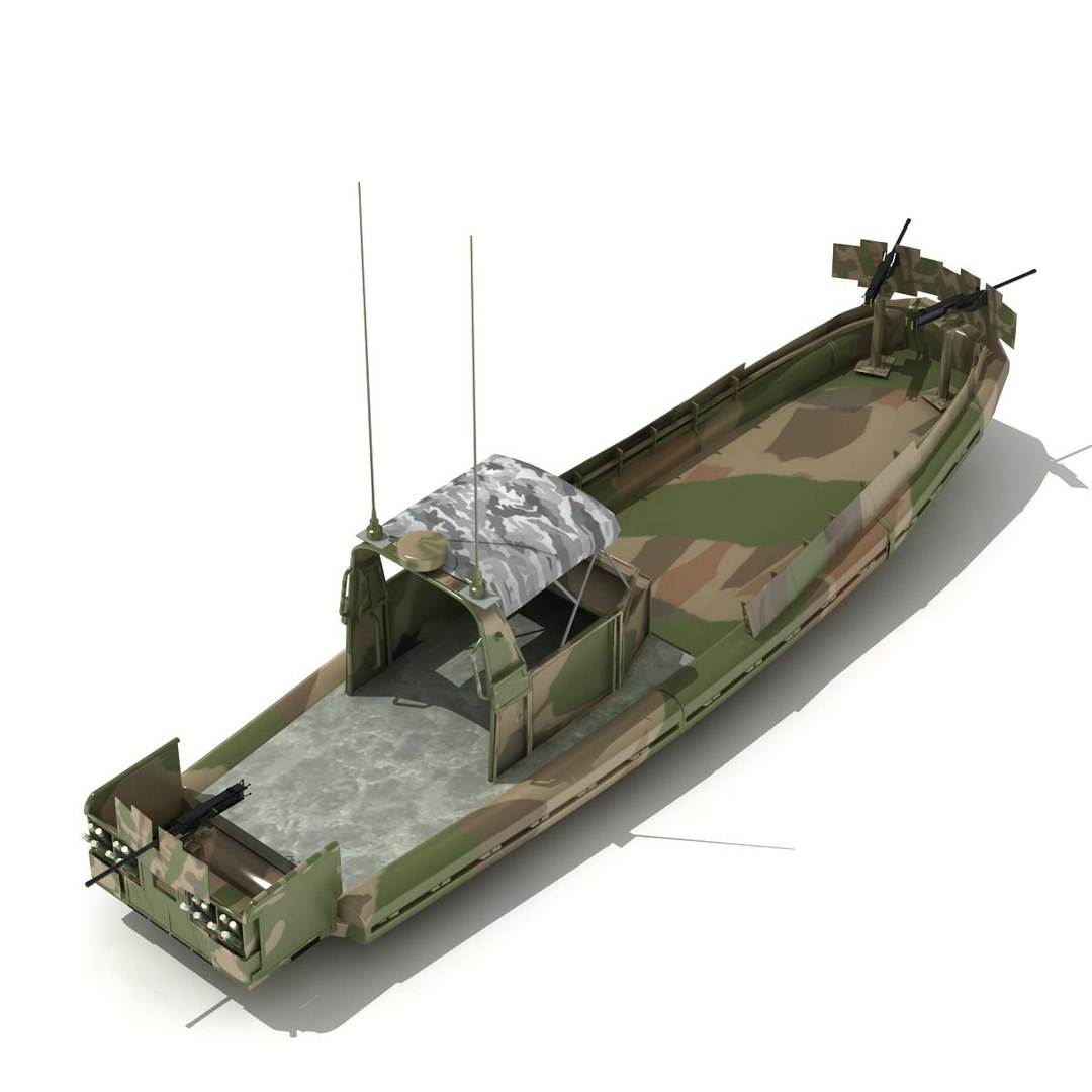 Small Riverine Craft Surc 3d Max