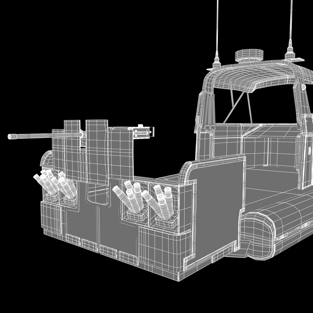 Small Riverine Craft Surc 3d Max