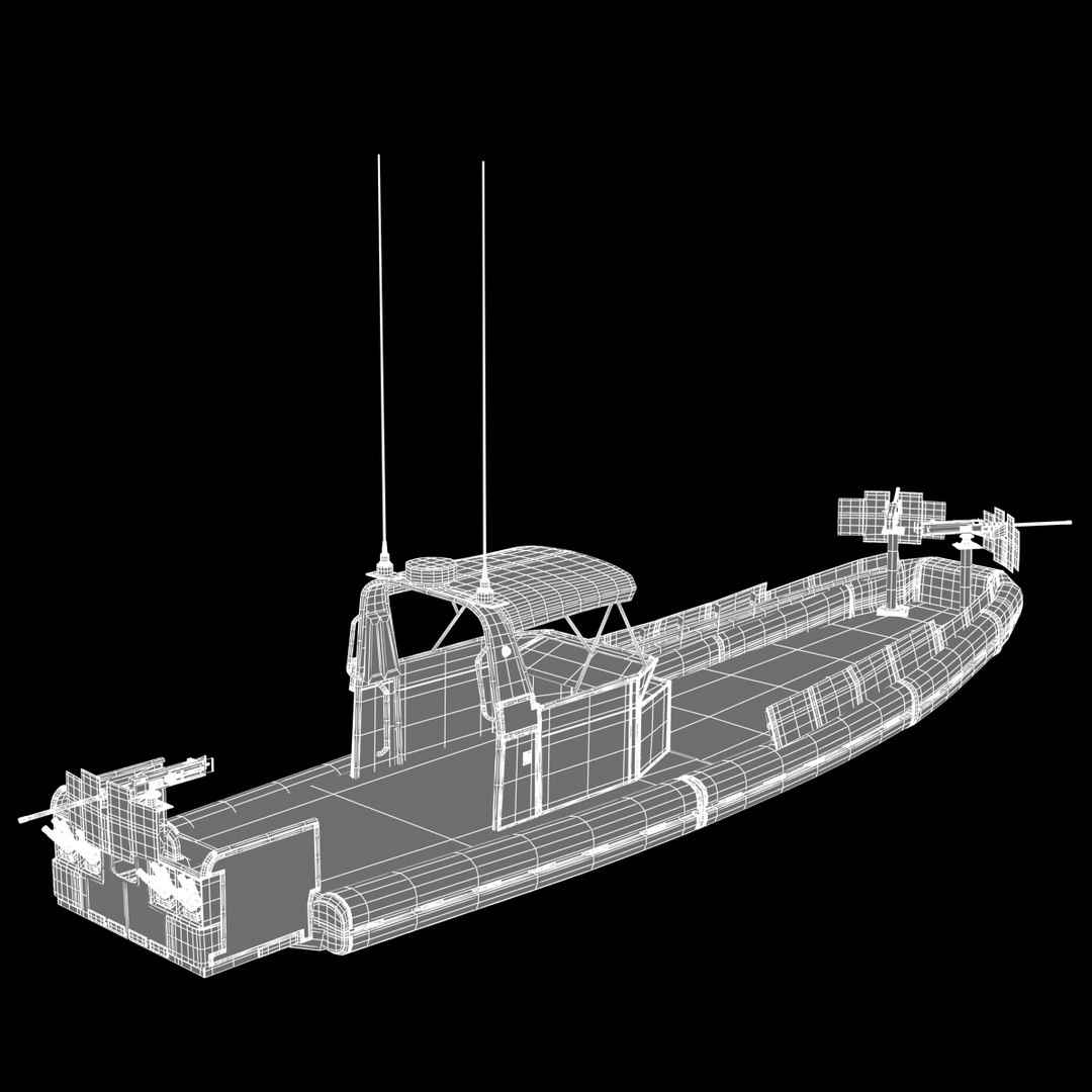 Small Riverine Craft Surc 3d Max
