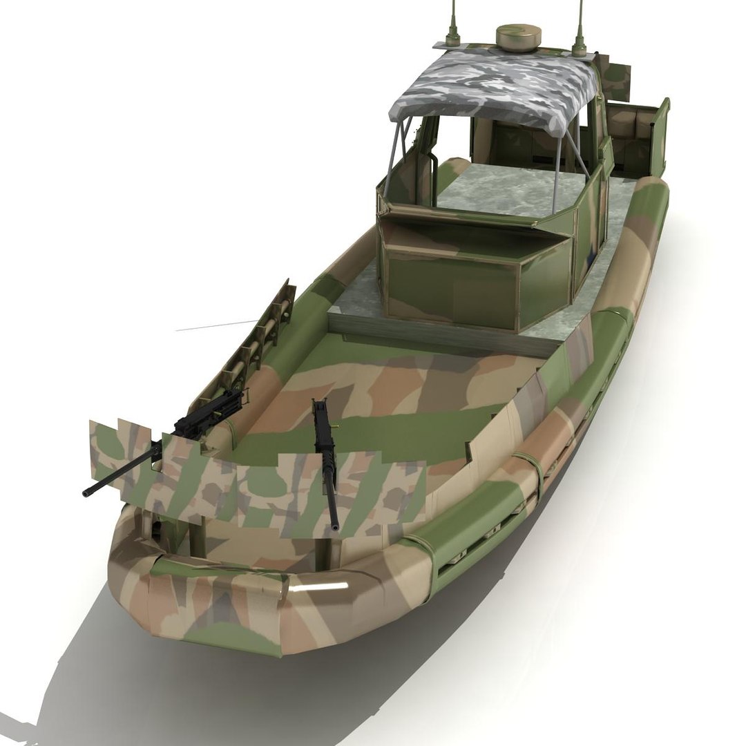 Small Riverine Craft Surc 3d Max