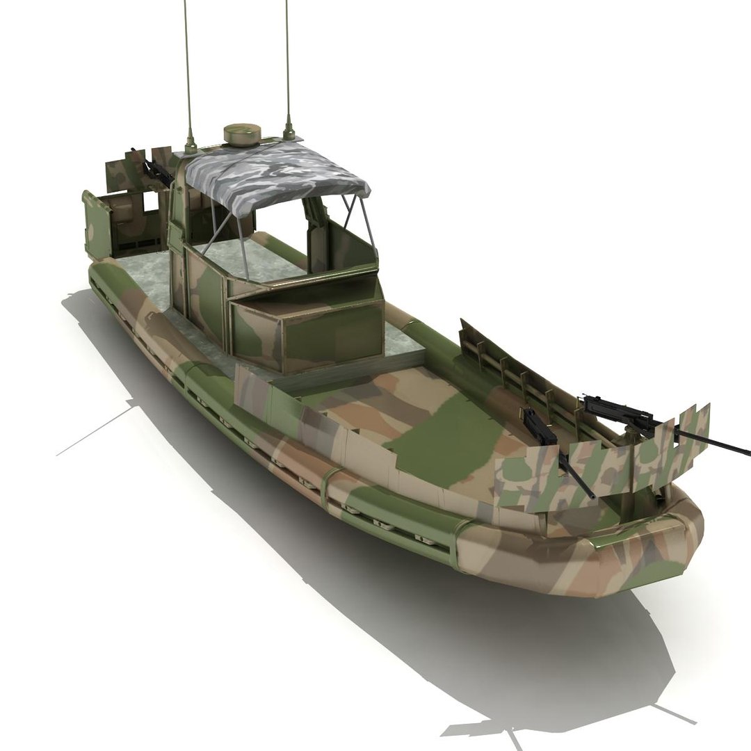Small Riverine Craft Surc 3d Max