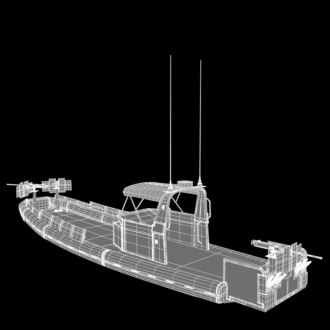 Small Riverine Craft Surc 3d Max