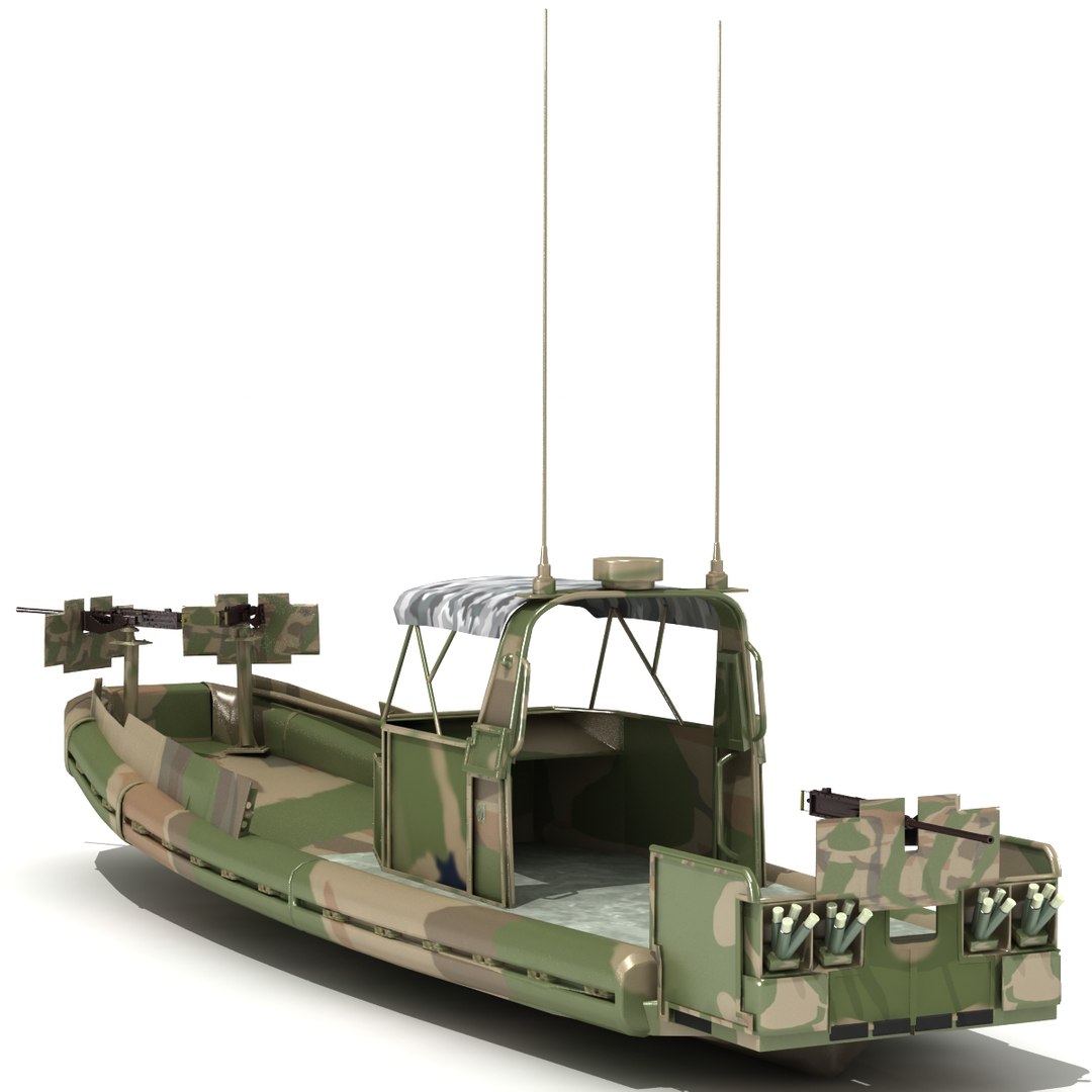 Small Riverine Craft Surc 3d Max