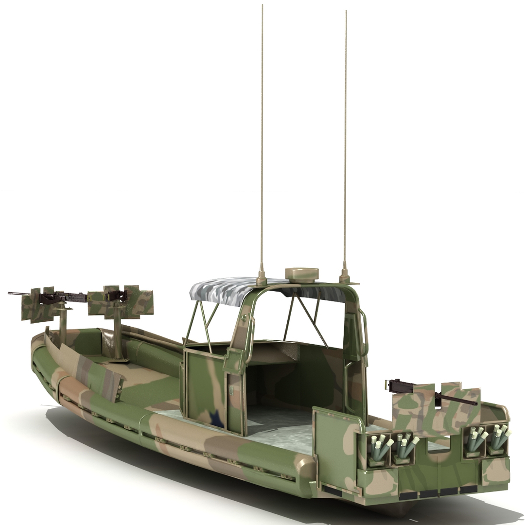 small riverine craft surc 3d max