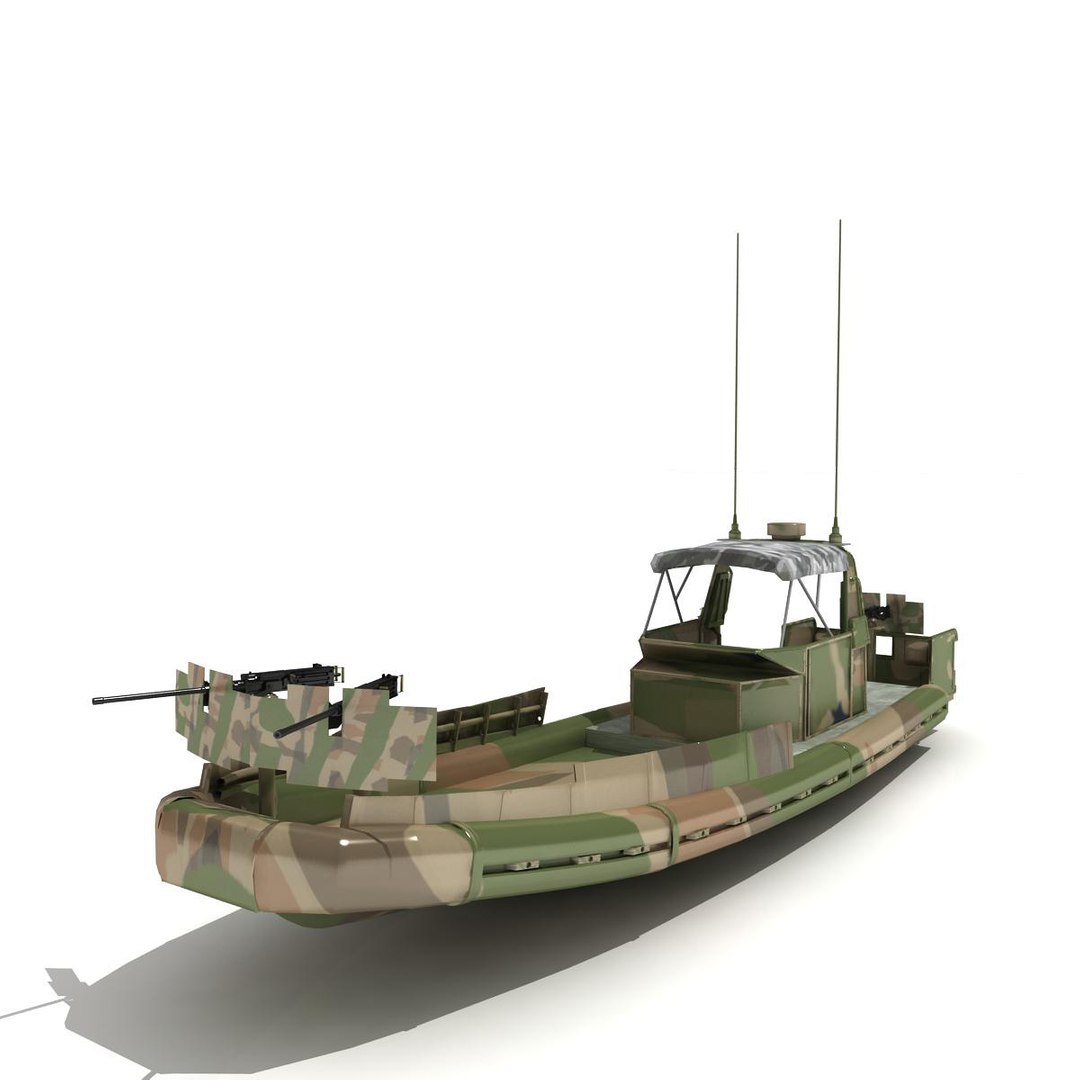 Small Riverine Craft Surc 3d Max