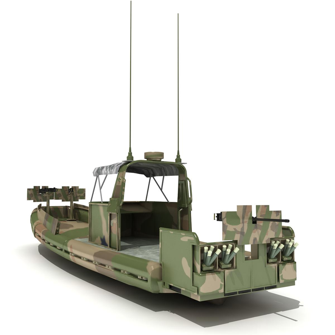 small riverine craft surc 3d max