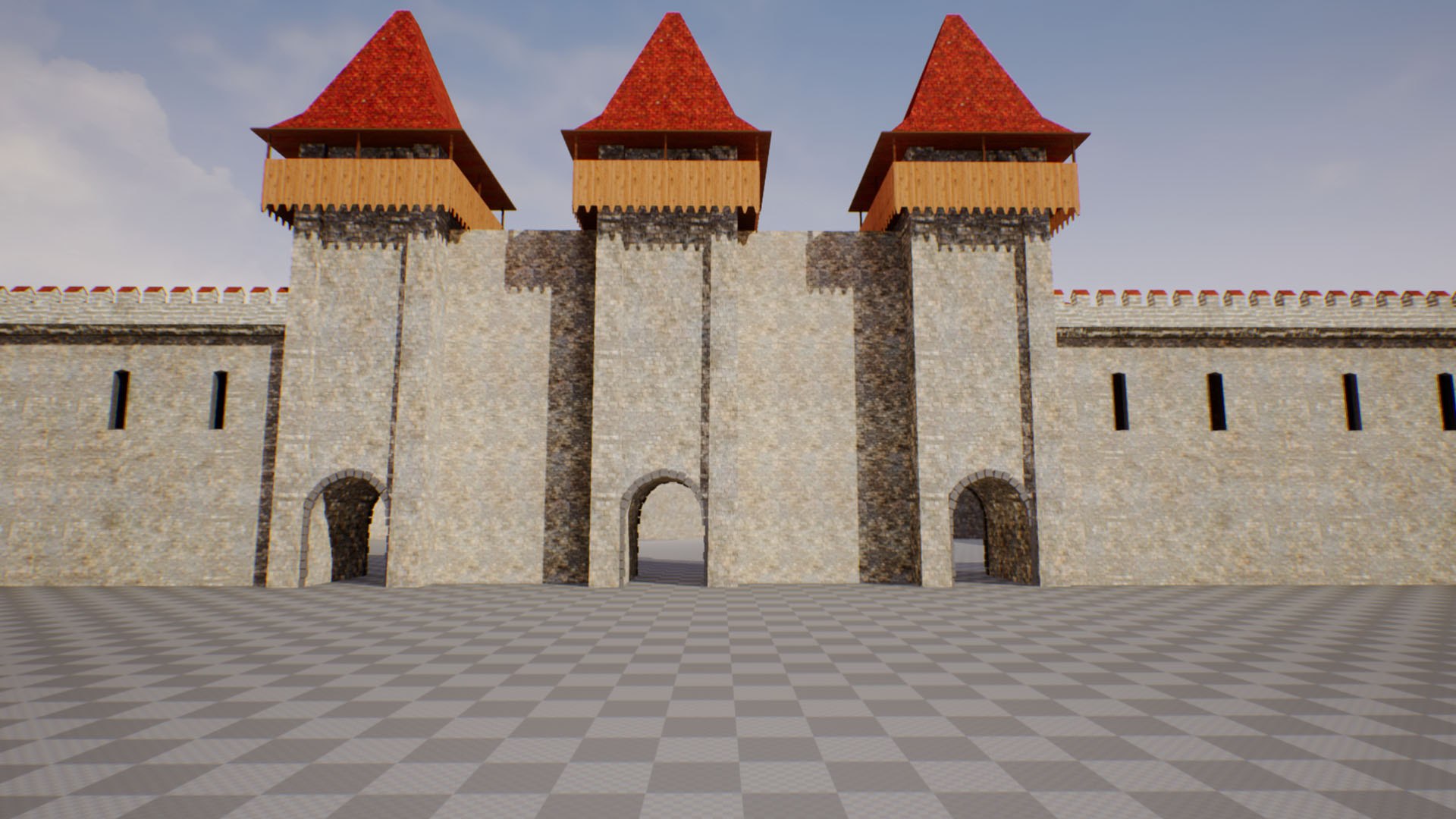 Modular castle pack interriors 3D model - TurboSquid 1413093