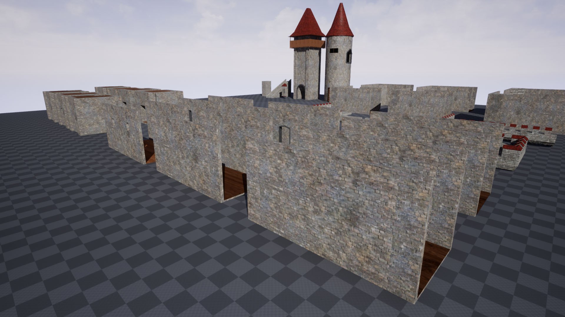 Modular castle pack interriors 3D model - TurboSquid 1413093