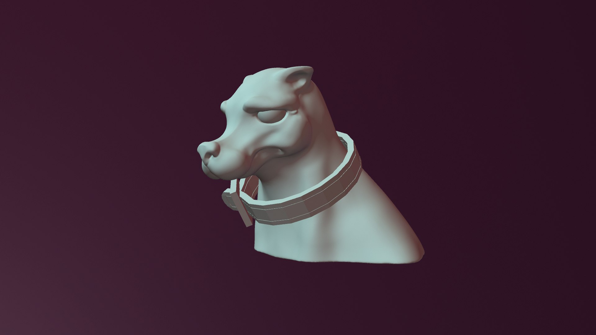 Humanoid Dog Sad 3D Model - TurboSquid 1670520