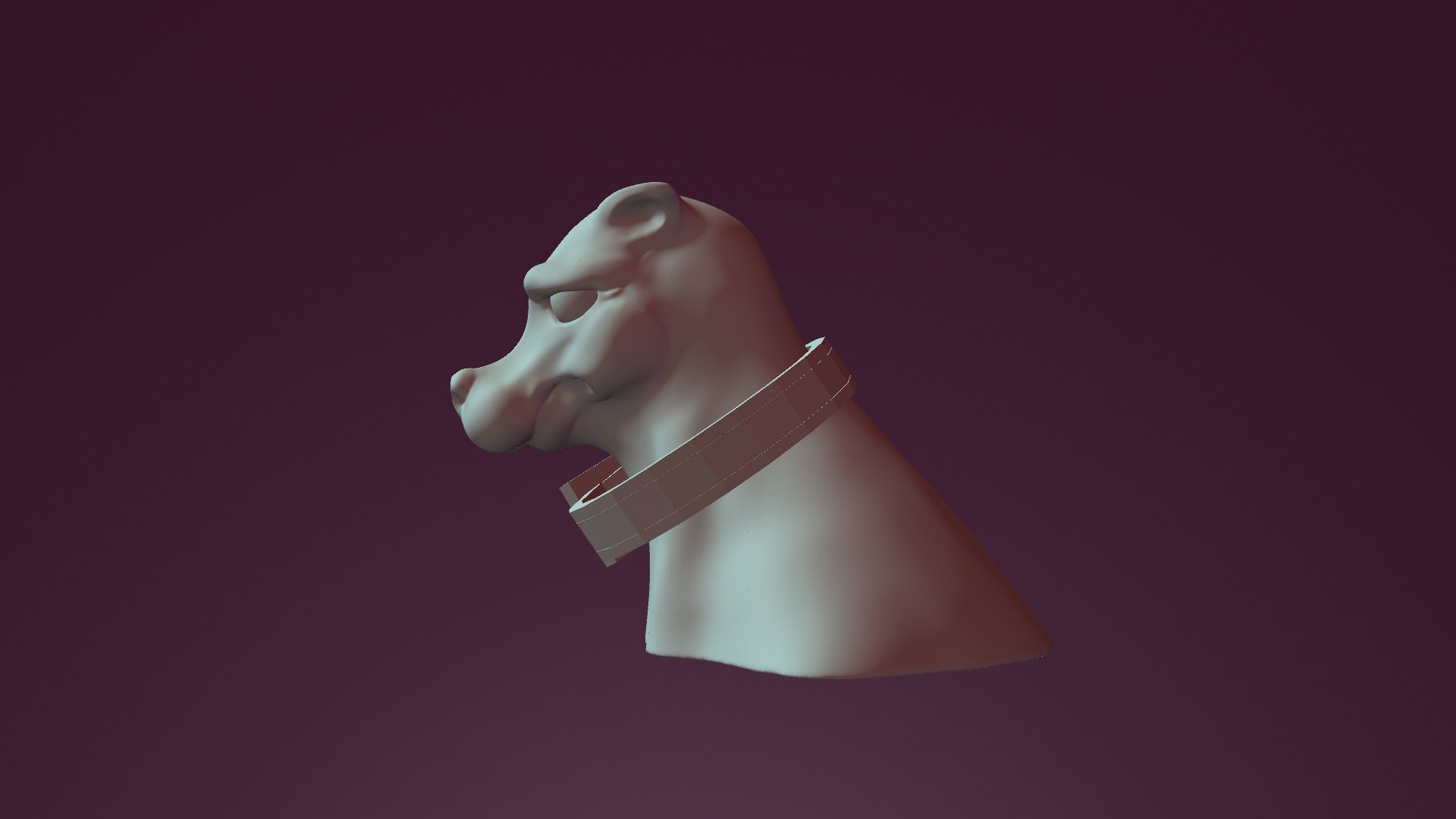 Humanoid Dog Sad 3D Model - TurboSquid 1670520