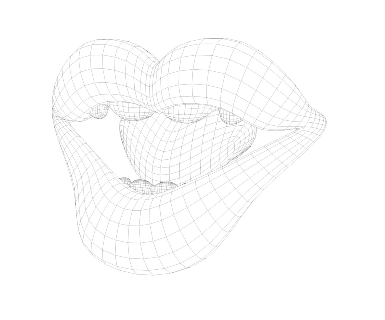 3D Model Lips Talking Sync - TurboSquid 1443120