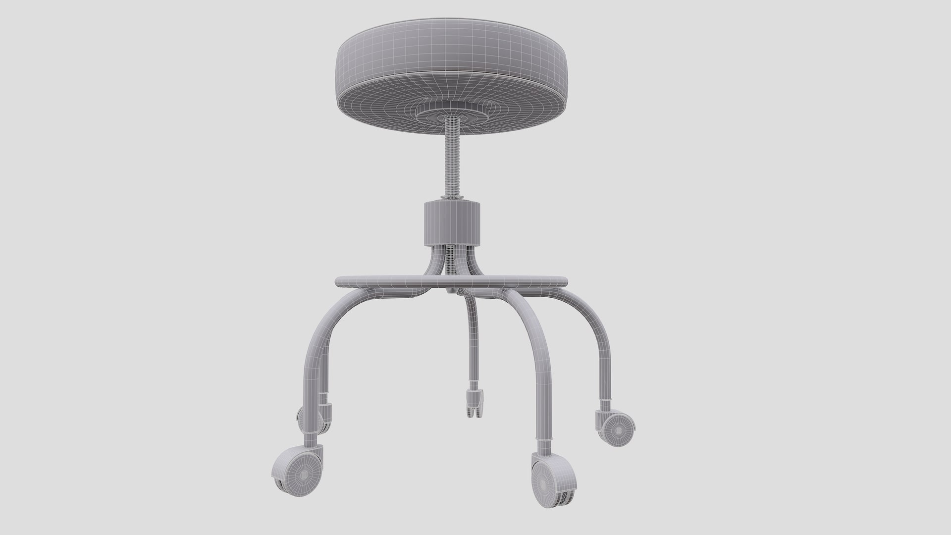 3D Model Stool 40 With PBR 4K 8K - TurboSquid 2040067