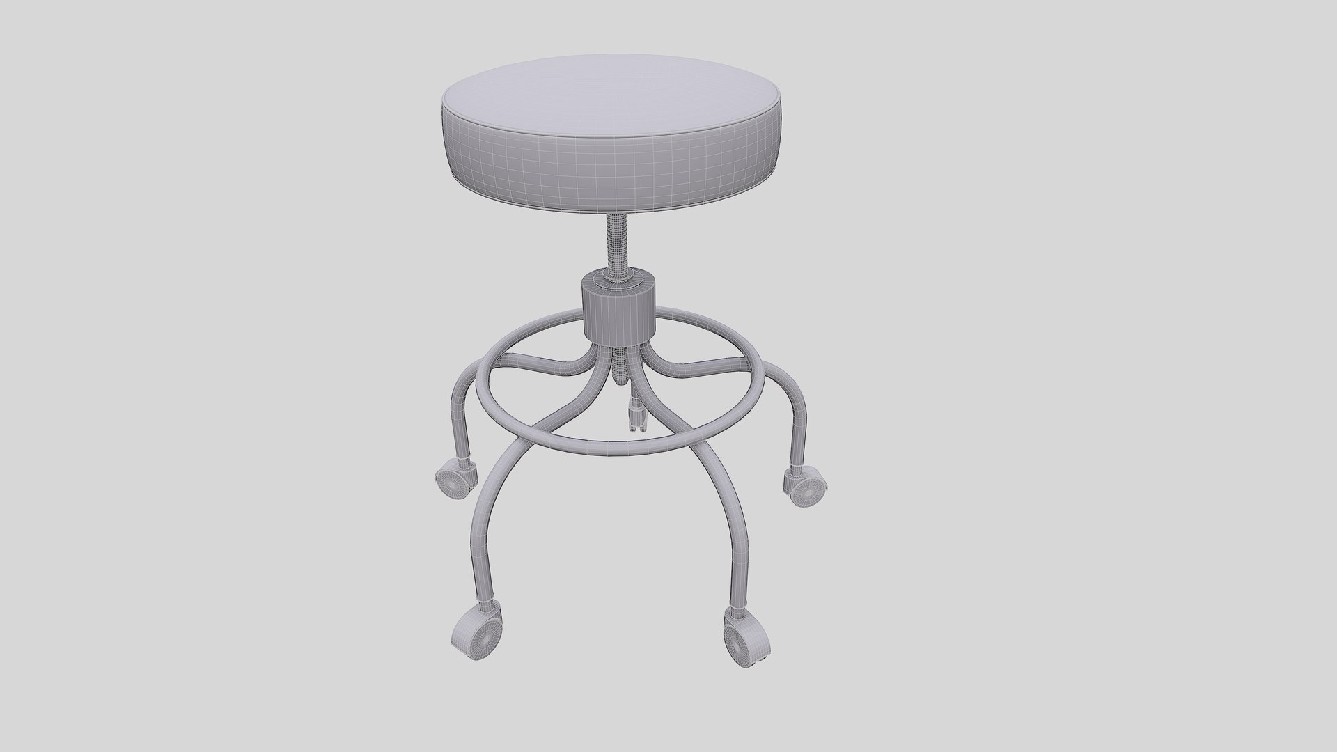 3D Model Stool 40 With PBR 4K 8K - TurboSquid 2040067