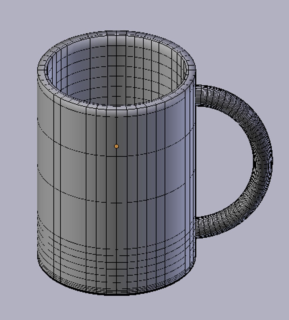 Free Simple Mug 3d Model
