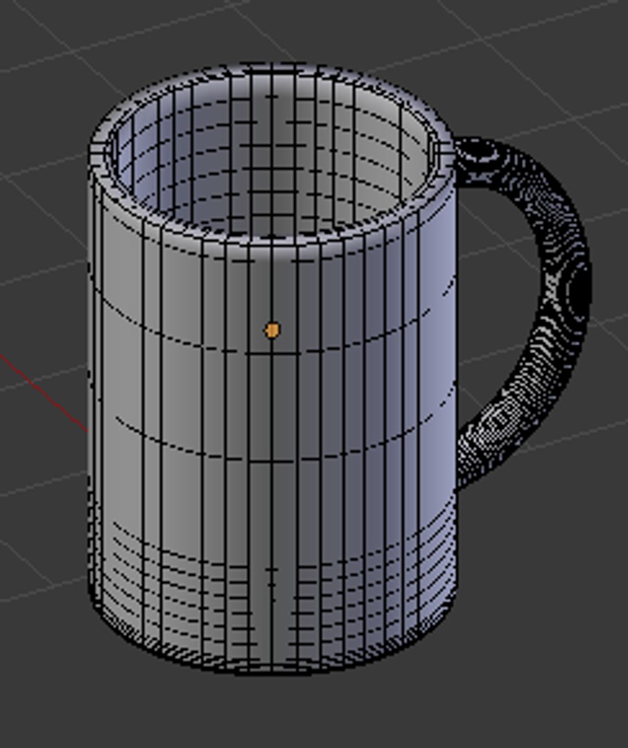 Free Simple Mug 3d Model