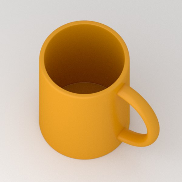 無料シンプルマグカップ3Dモデル - TurboSquid 894318