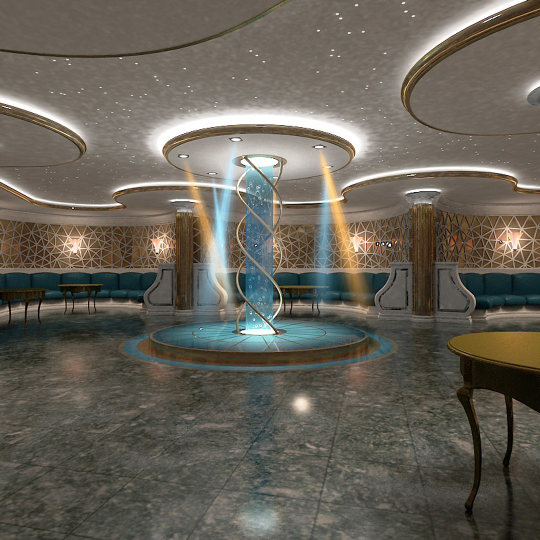 3d Night Club Model