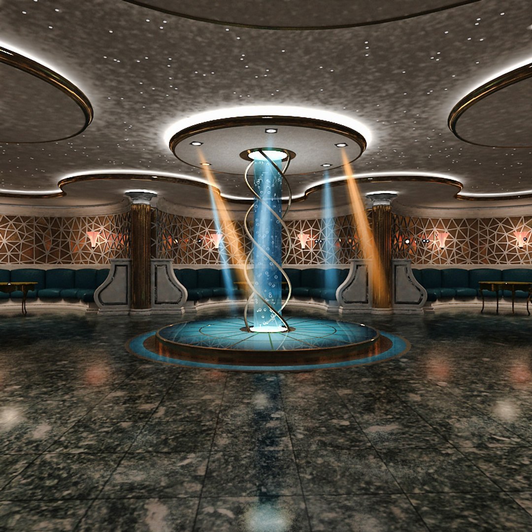3d Night Club Model