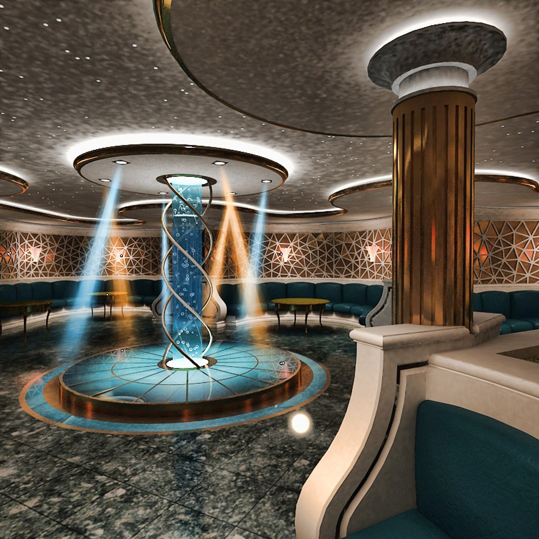 3d Night Club Model