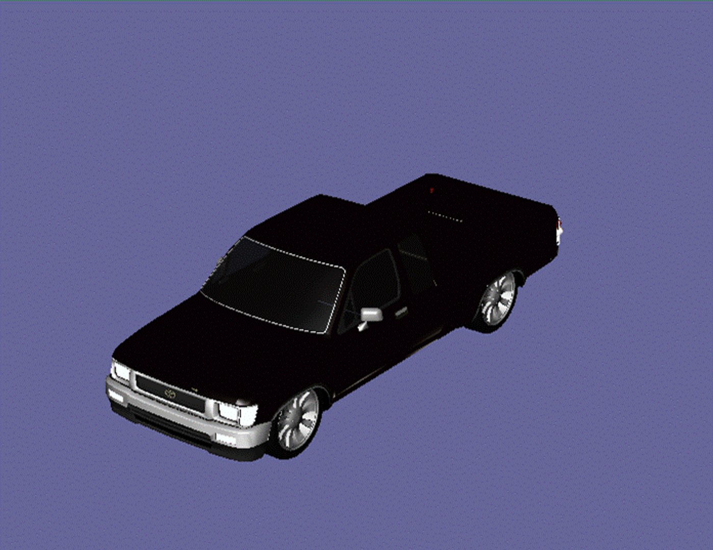 Toyota Hilux 3d Model