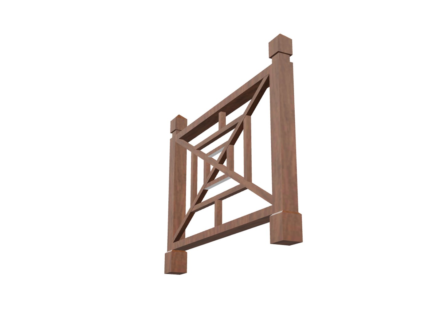 3D Model 10 Wooden Railings 3D Models SKP FBX OBJ STL 3D Model ...