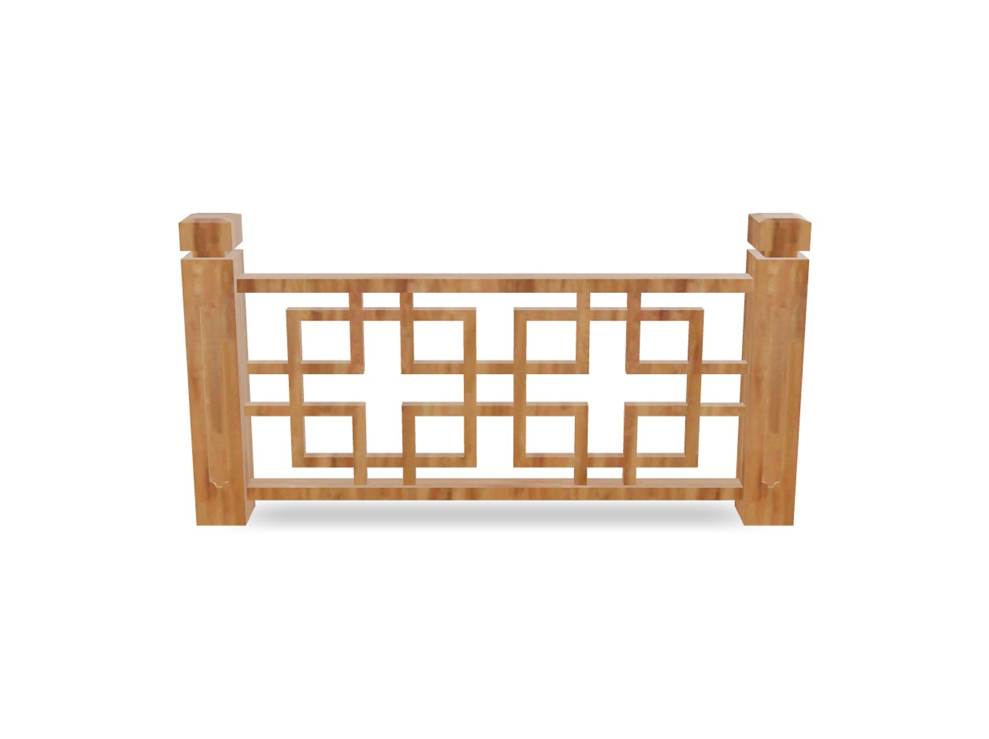 3D Model 10 Wooden Railings 3D Models SKP FBX OBJ STL 3D Model ...