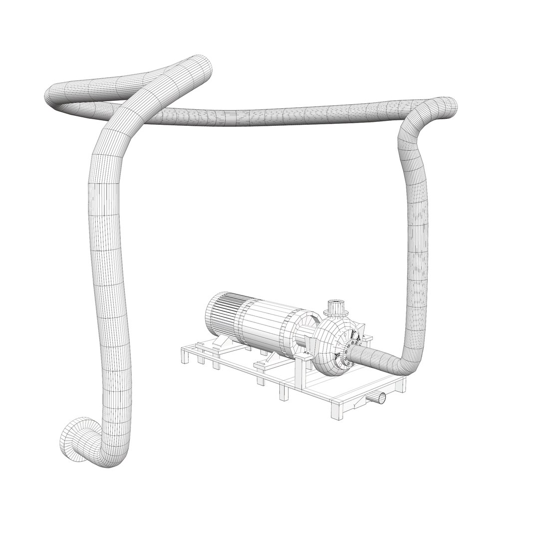 3D Water Pump Model - TurboSquid 2128765