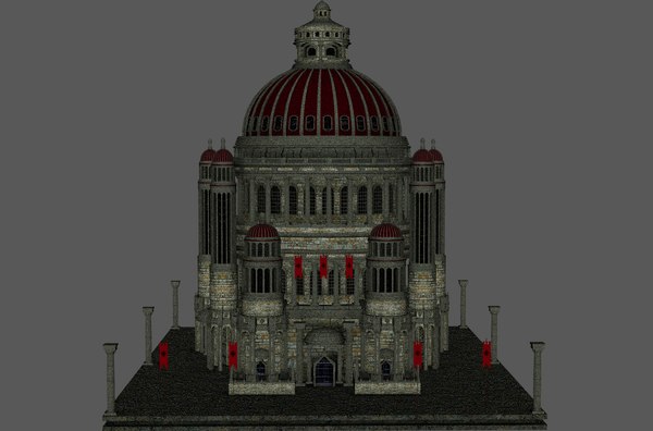 3D Fantasy Dome Castle model - TurboSquid 1982130