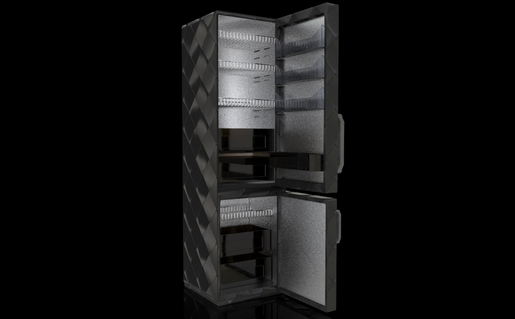 Fridge 3D model - TurboSquid 1411851