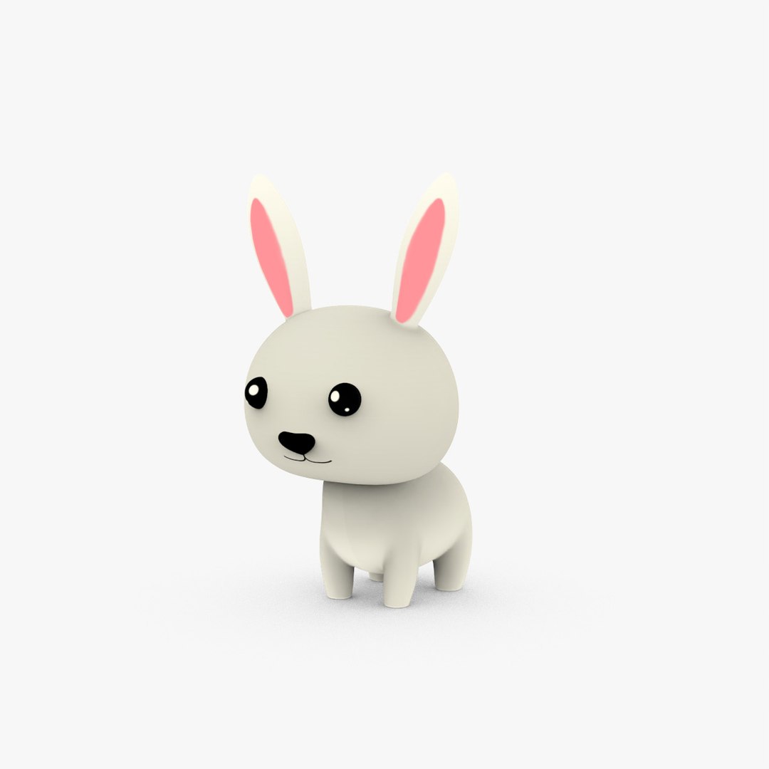 3D model Cartoon Rabbit v001 character - TurboSquid 2098650 3D model Cartoon Rabbit v001 character - TurboSquid 2098650
